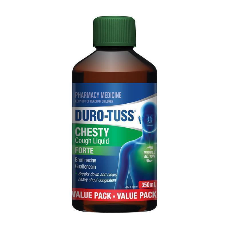 Duro-Tuss Chesty Cough Forte Liquid 350ml – Regents Park Pharmacy ONLINE