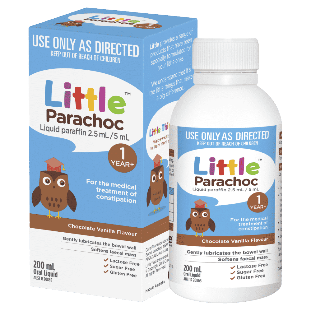 Little Parachoc 1 Year+ Chocolate Vanilla Flavour Oral Liquid 200mL (E ...