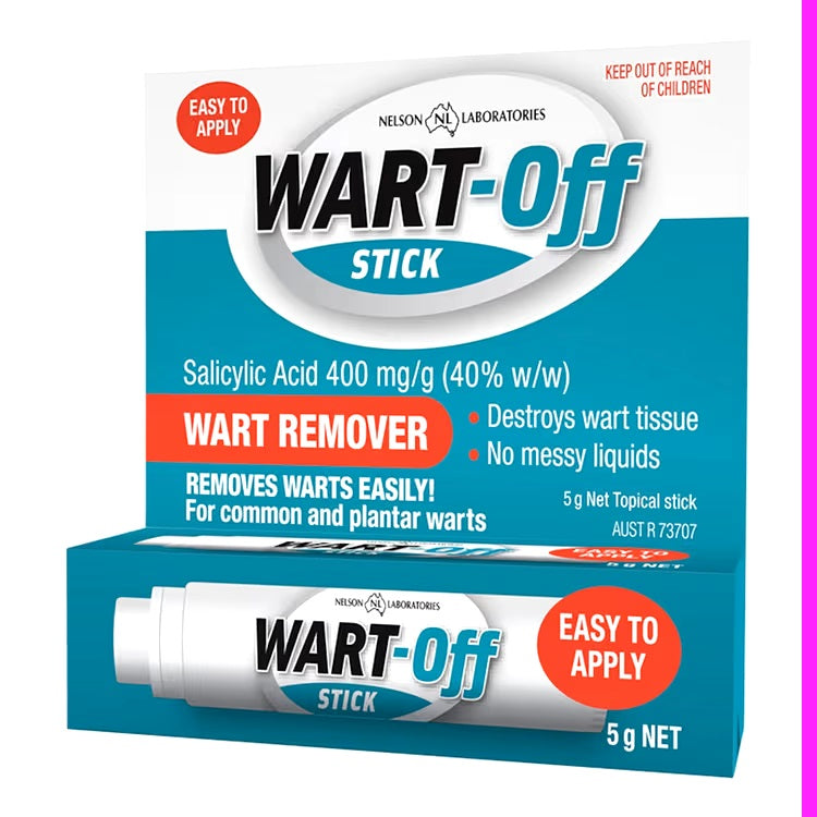 Wart-Off Stick Wart Remover 5g – Regents Park Pharmacy ONLINE