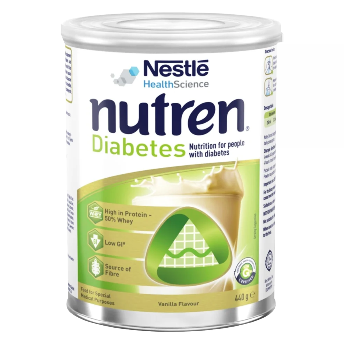 Nestle Nutren Diabetes Vanilla Flavour 440g (EXP: 28/06/2026) – Regents ...
