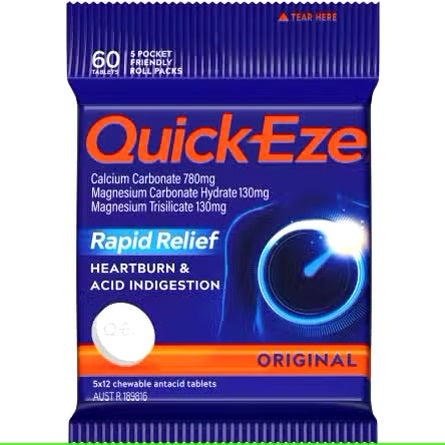 Quick Eze Original Multipack 60 Tablets (EXP: 30/08/2025) – Regents ...
