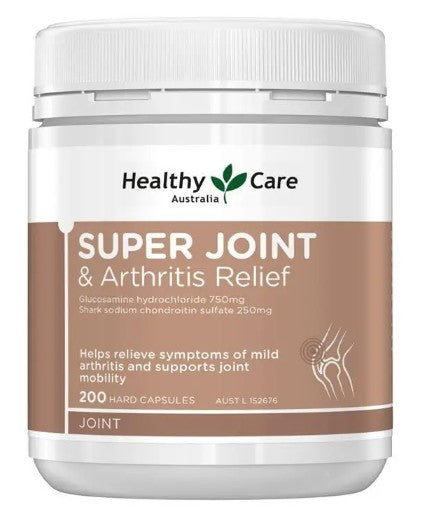 Healthy Care Super Joint & Arthritis Relief 200 Capsules – Regents Park ...