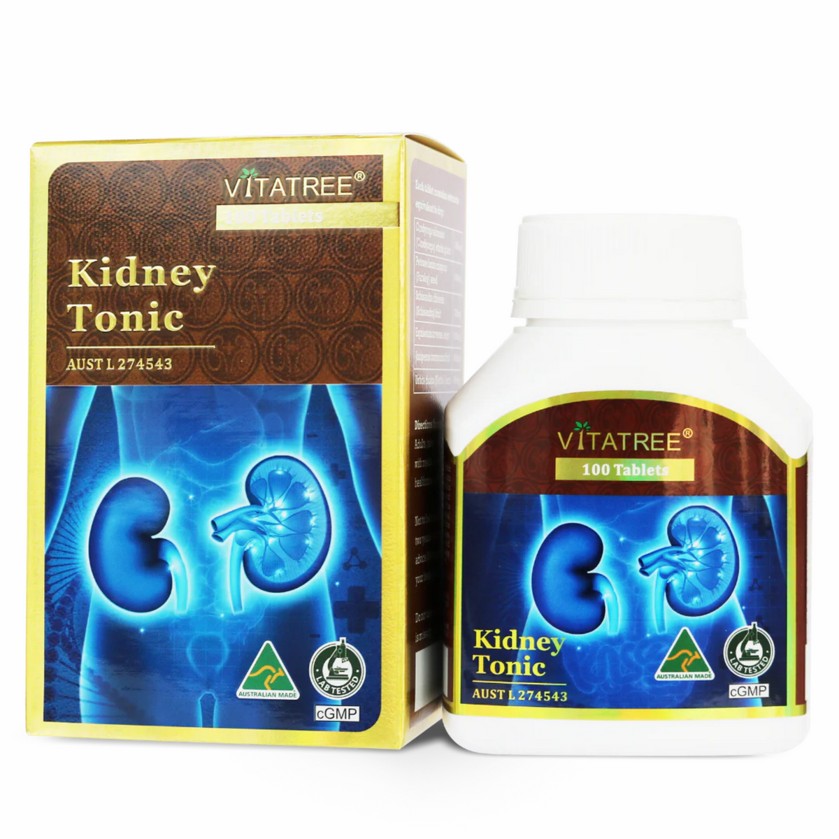 Vitatree Kidney Tonic 100 Tablets – Regents Park Pharmacy ONLINE
