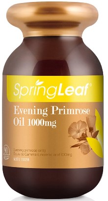Spring Leaf Evening Primrose Oil 1000mg 90 Capsules (EXP: 18/06/2026 ...
