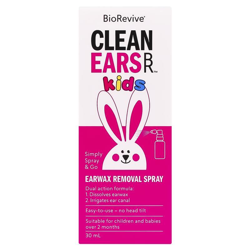 BioRevive CleanEars Kids Ear Wax Removal Spray 30mm – Regents Park ...