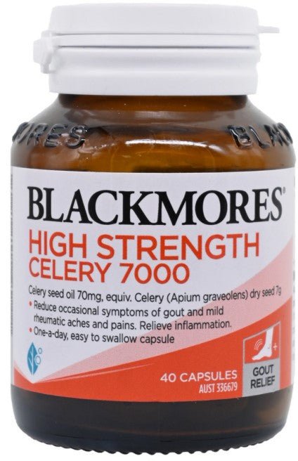 Blackmores High Strength Celery 7000 40 Tablets – Regents Park Pharmacy ...