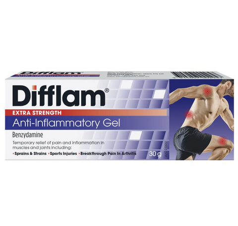Difflam Anti-flammatory Gel Extra Strength 30g – Regents Park Pharmacy ...