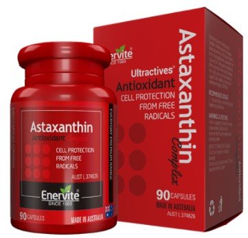 EnerVite Astaxanthin Antioxidant Complex 90 Capsules – Regents Park ...