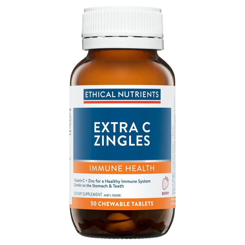 Ethical Nutrients Extra C Zingles Berry 50 Tablets – Regents Park ...