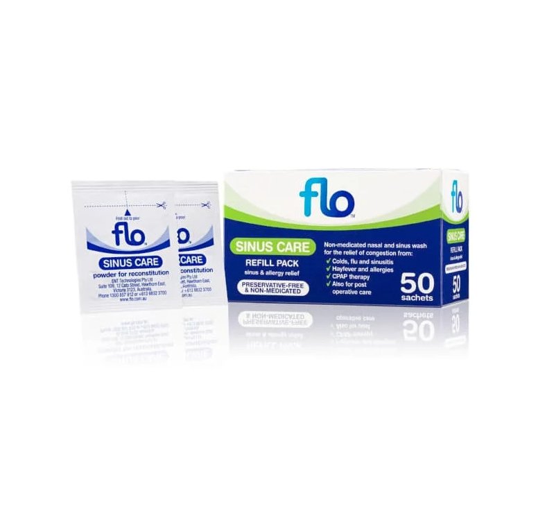 Flo Sinus Care Refill 50 Sachets – Regents Park Pharmacy ONLINE