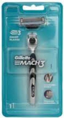 Gillette Mach3 Sharp Blade Razor 1 Pack – Regents Park Pharmacy ONLINE