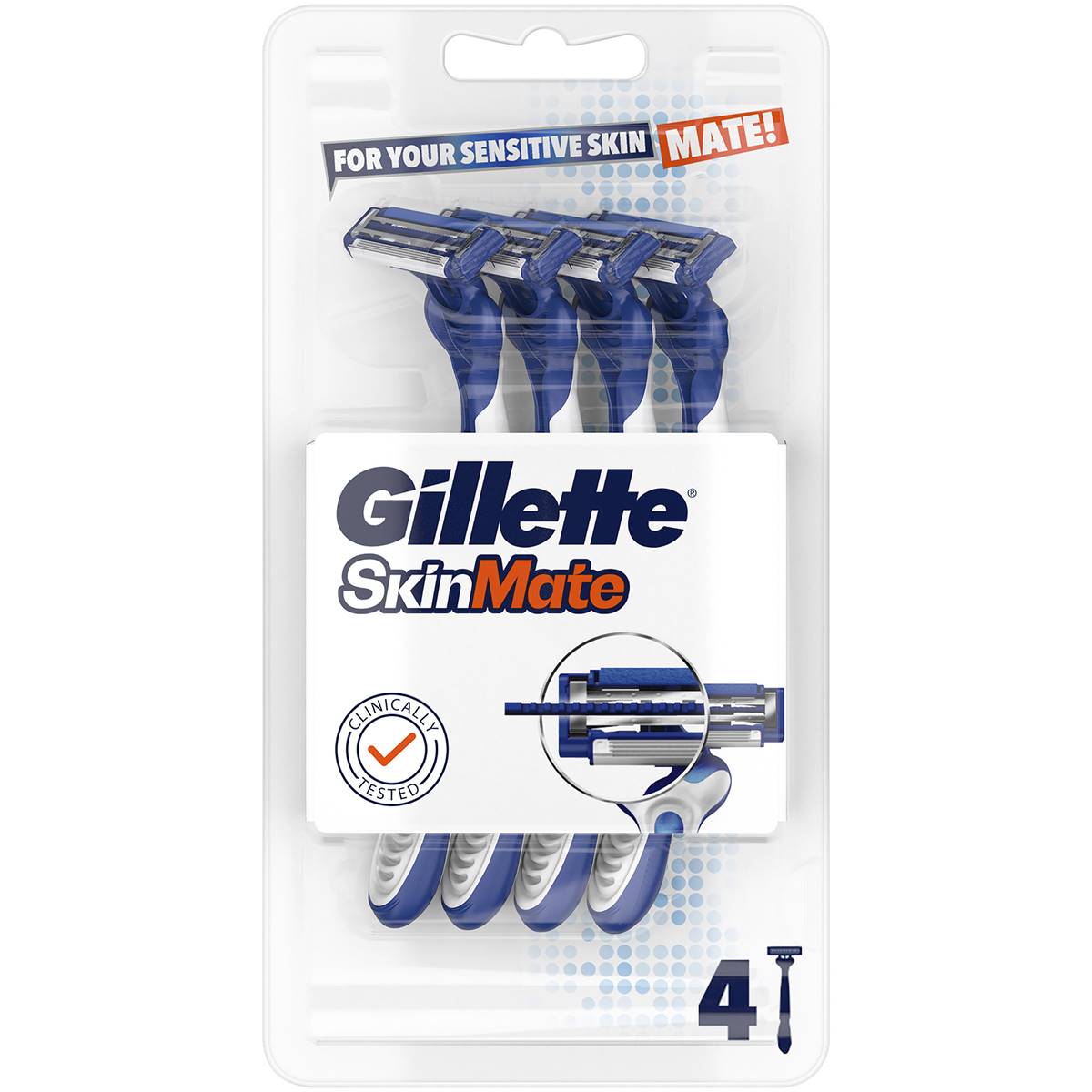 Gillette Skin Mate 4 Pack – Regents Park Pharmacy ONLINE