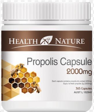 Health Nature Premium Propolis Capsule 2000mg 365 Capsules – Regents ...