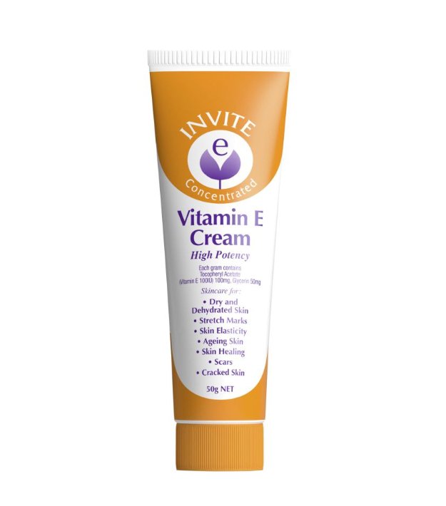 เชิญ E Vitamin E Cream Tube 50 กรัม – Regents Park Pharmacy ONLINE