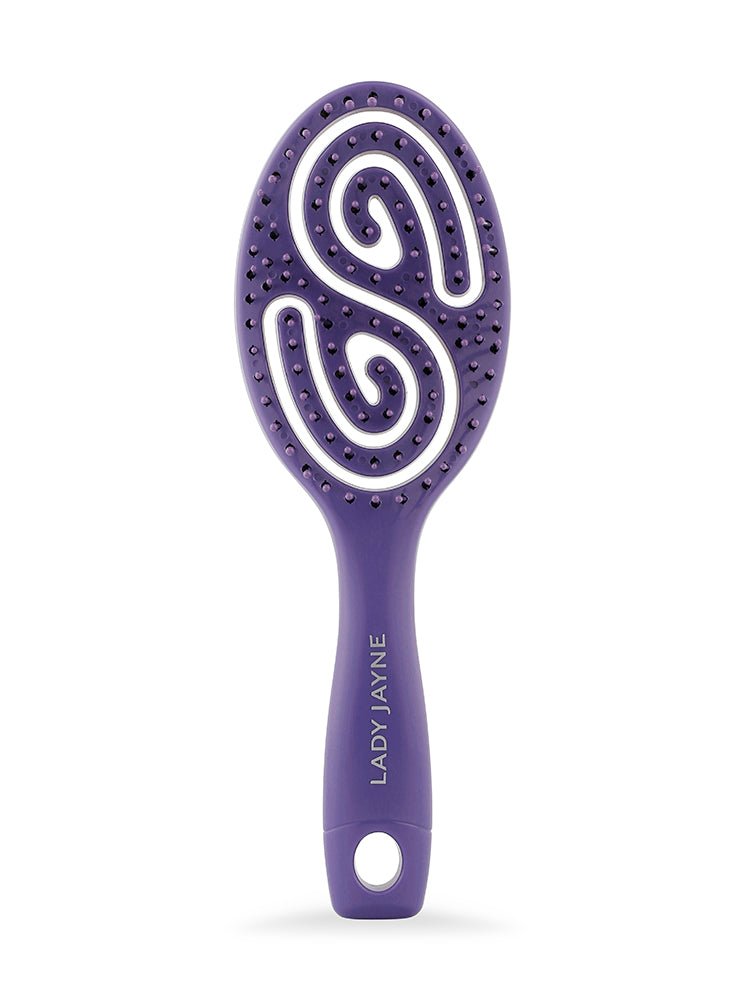Lady Jayne Flexi-Glide Detangling và mịn Kích thước ví bàn chải ...