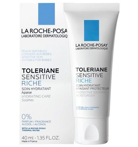 La Roche-Posay toleriane敏感的Riche保濕舒緩保濕劑40毫升 – Regents Park Pharmacy ONLINE