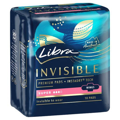 Libra vô hình Super 3 giọt cánh 10 miếng đệm – Regents Park Pharmacy ONLINE