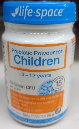 Life Space Probiotic Powder for Children 3 - 12 Years 60g – Regents ...