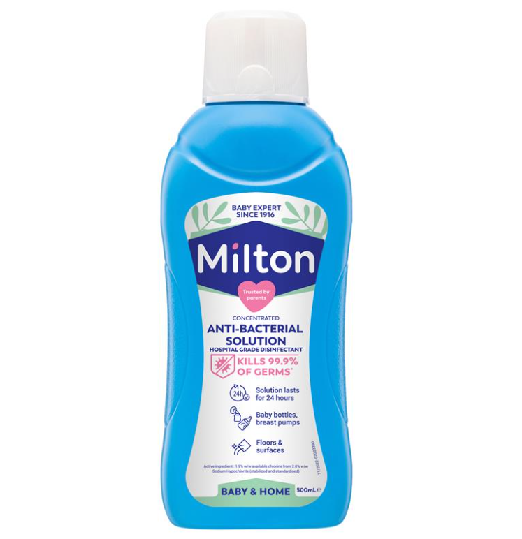 Milton Concentrated Anti-Bacterial Solution 500mL – Regents Park ...