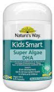 Nature's Way Kids Smart Super Algae DHA 60 Capsules – Regents Park ...