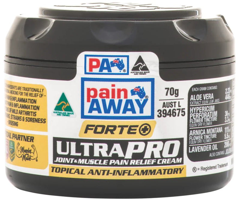 Pain Away Forte+ Ultra Pro Joint & Muscle Pain Relief Cream 70g ...