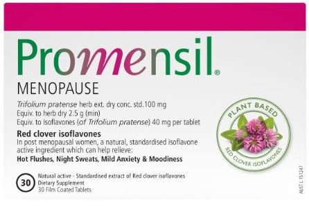 Promensil Menopause 30 Tablets – Regents Park Pharmacy ONLINE
