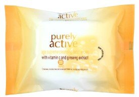 Purely Active Age Supreme Cleansing Facial Wipes 25 Wipes – Regents ...