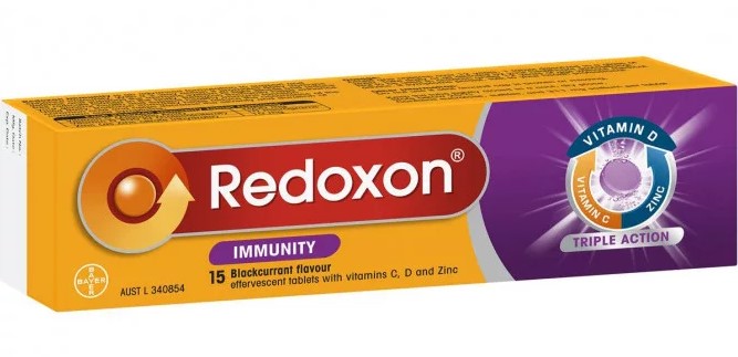 Redoxon Immunity Blackcurrant Effervescent 15 Tablets – Regents Park ...