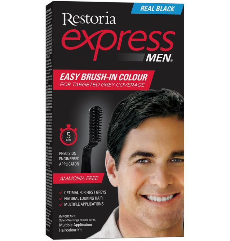 Restoria Express Men Real Black – Regents Park Pharmacy ONLINE