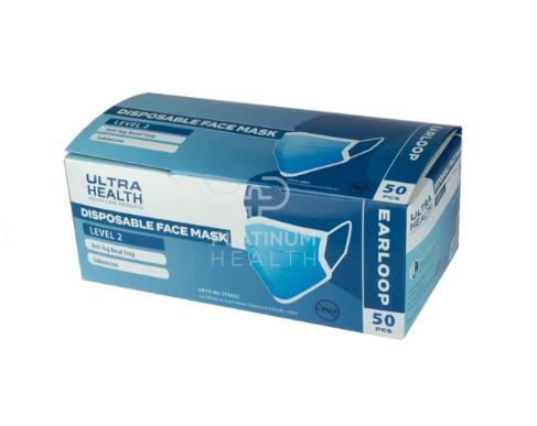 Ultra Health Surgical Mask Level 2 Blue – Regents Park Pharmacy ONLINE