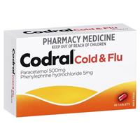 Codral Cold & Flu 48 Tablets – Regents Park Pharmacy ONLINE