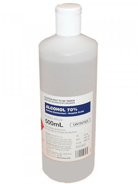 Pfizer Alcohol 70% Untinted 500ml – Regents Park Pharmacy ONLINE