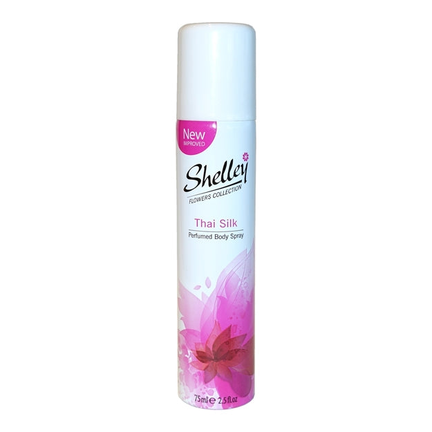 Shelley Deodorant Body Spray Thai Silk 75ml – Regents Park Pharmacy ONLINE